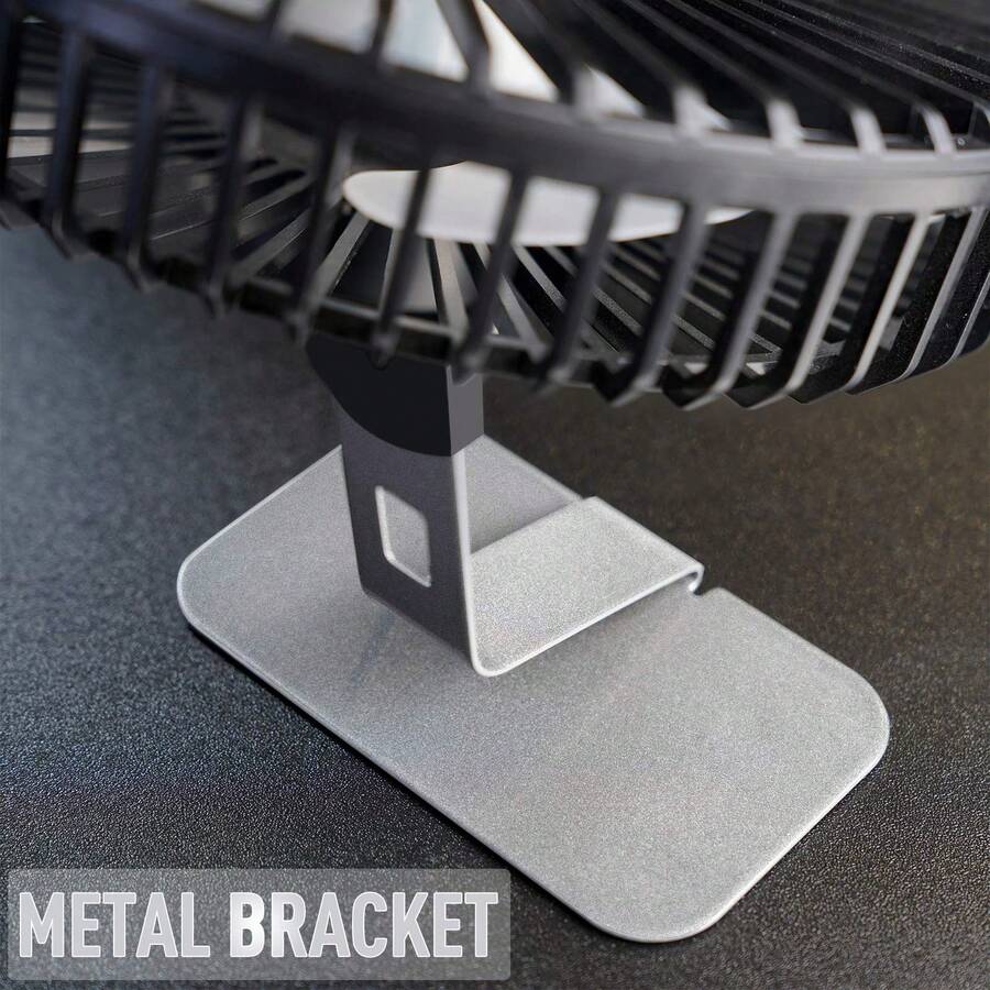 6 Inch USB Desk Fan, Adjustable Tilt, 4 Speeds, Ultra-Quiet, 90Rotation ...