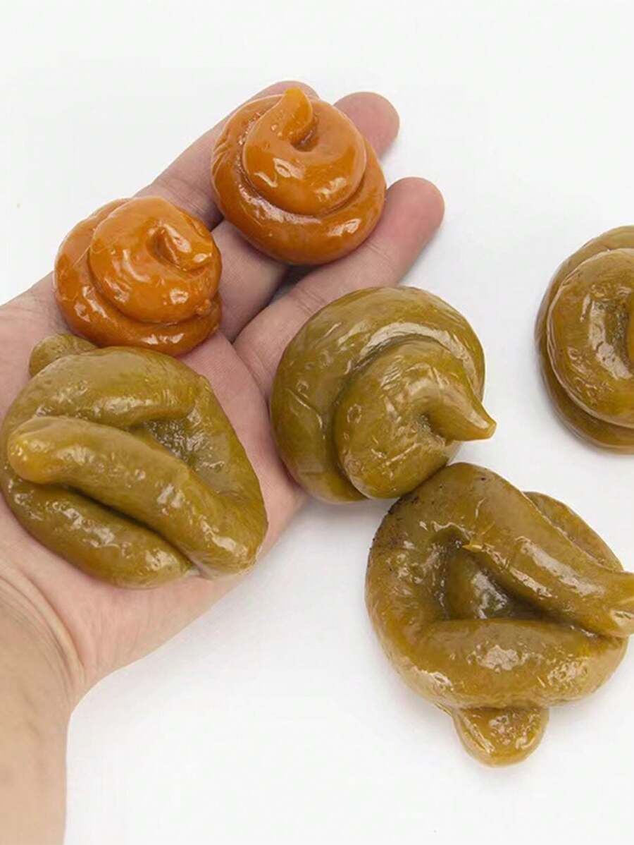 One Piece Creative Prank Poop Toy Simulation Feces Soft Rubber Stress ...