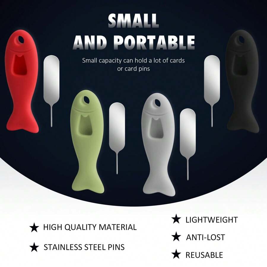 12 Pack SIM Card Removal Tool With Built-In SIM Card Storage - SIM Card ...