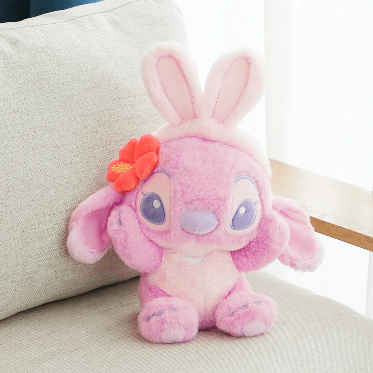Miniso Christmas Decoration Collection 11in. Costume-Changing Bunny ...