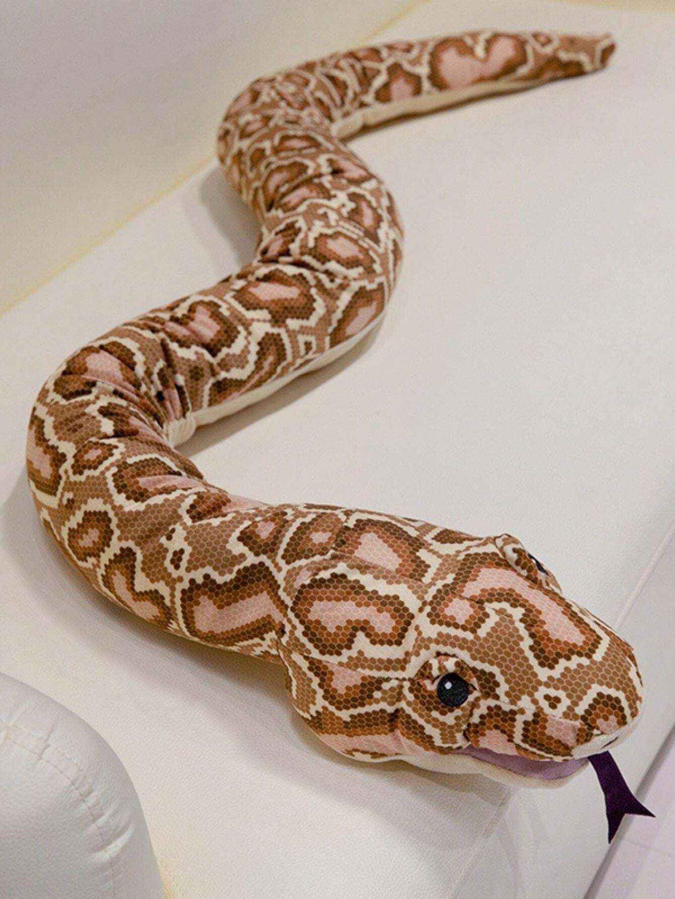 170cm/67inch Large Simulation Snake Stuffed Animal Big Realistic Snake ...