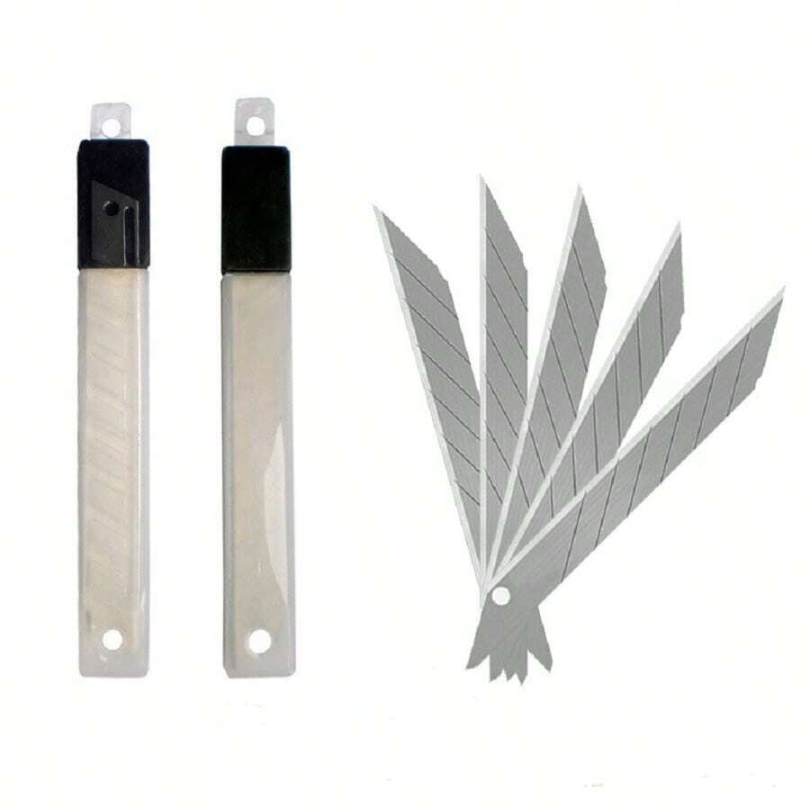 10 Pieces Set Of High Carbon Steel Blades, Office Blades, Cutting ...