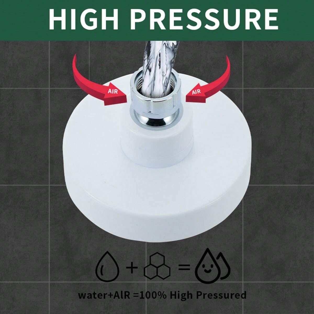 High-Pressure Showerhead - Powerful And Luxurious Bathroom Showerhead ...