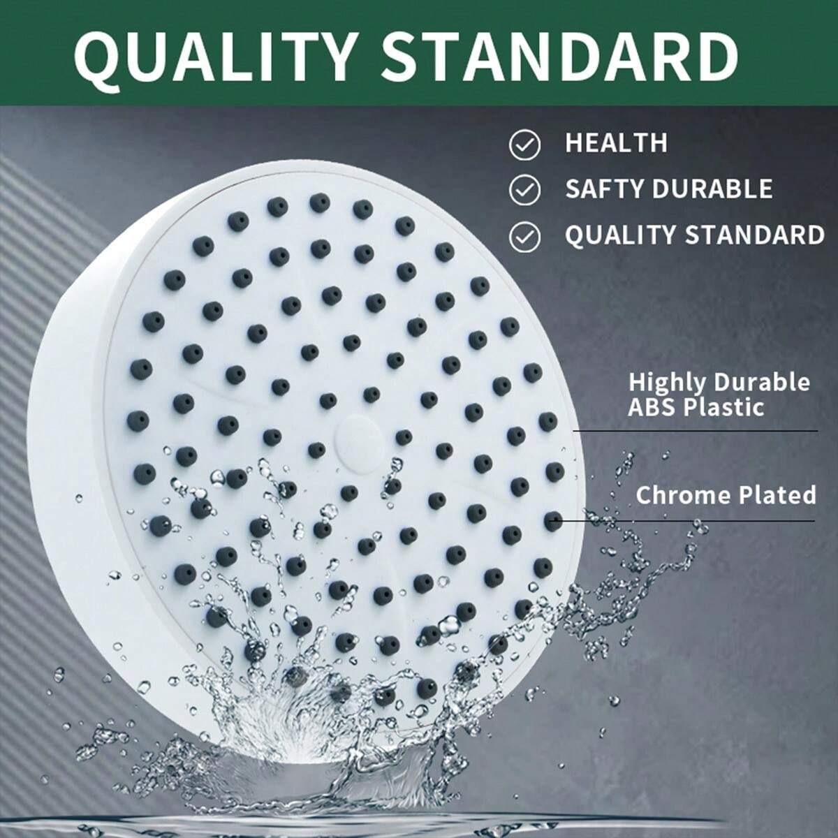 High-Pressure Showerhead - Powerful And Luxurious Bathroom Showerhead ...