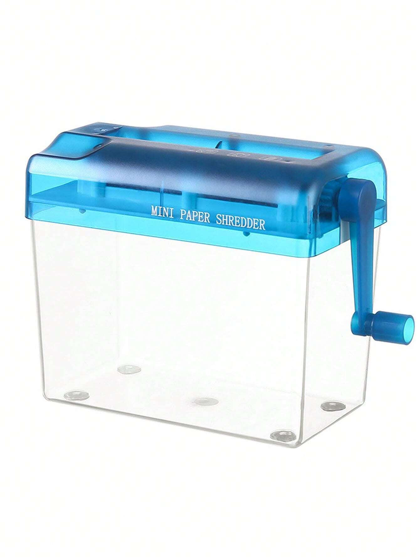 Home/Office Manual Mini Paper Shredder Tool, Hand Crank A6 Paper ...