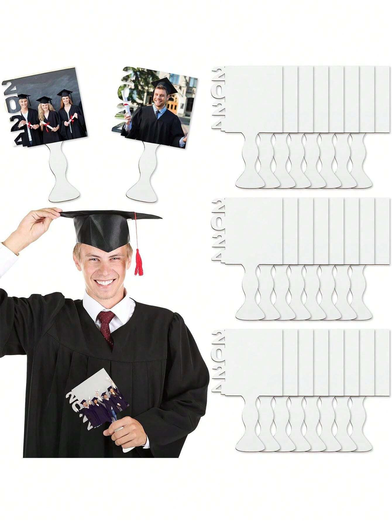 1pc Graduation Season Decorative Picture Frame, Heat Transfer Printed ...