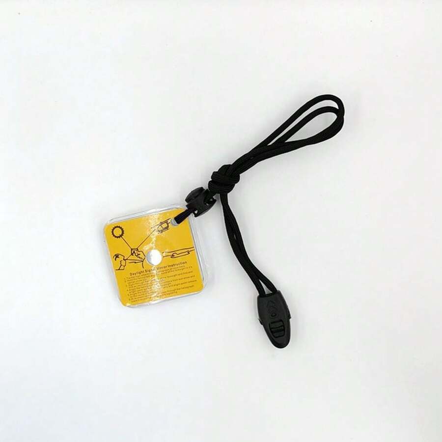 Outdoor Survival Kayak Signal Mirror, Sos Rescuer Help Signal Light ...