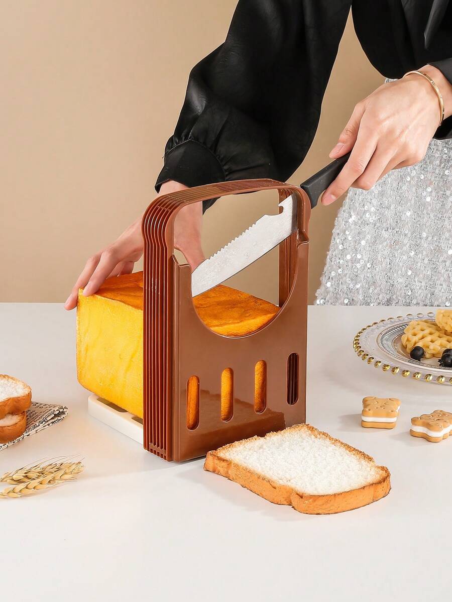 1pc Bread Slice Board Bread Slicer Loaf Cutting Guide Tool For Home ...