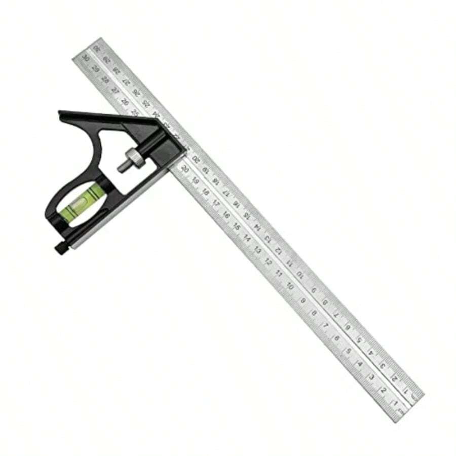 1PC 12 Inch Combination Square ,Carpentry Woodworking Measure Tools ...