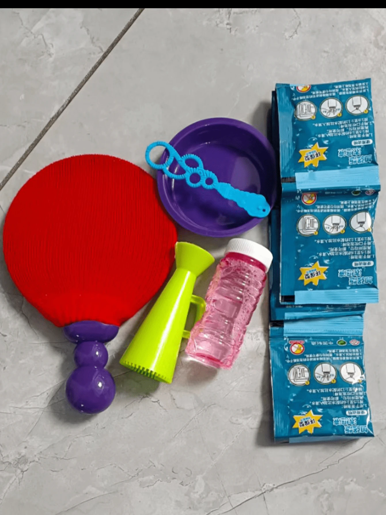 Internet Popular Ping Pong Paddle Bubble Toy, Color Random, Can Be Used ...