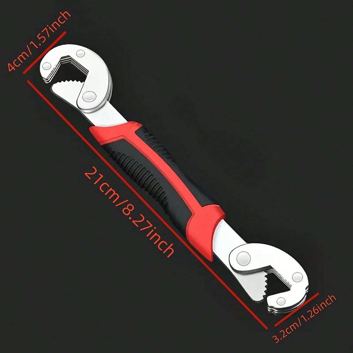 Universal Wrench Tool Set Adjustable Wrenches Combination Hand Tools Auto Quick Sliding Spanner ...