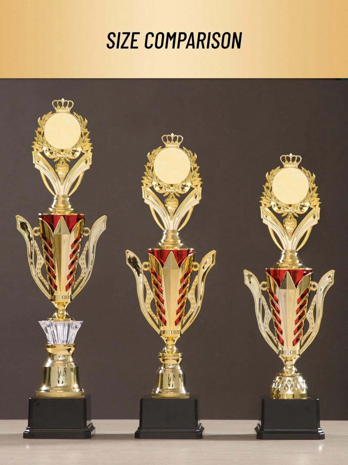 1pc Crown Trophies For Sports Tournament, Party Favors, Competition ...
