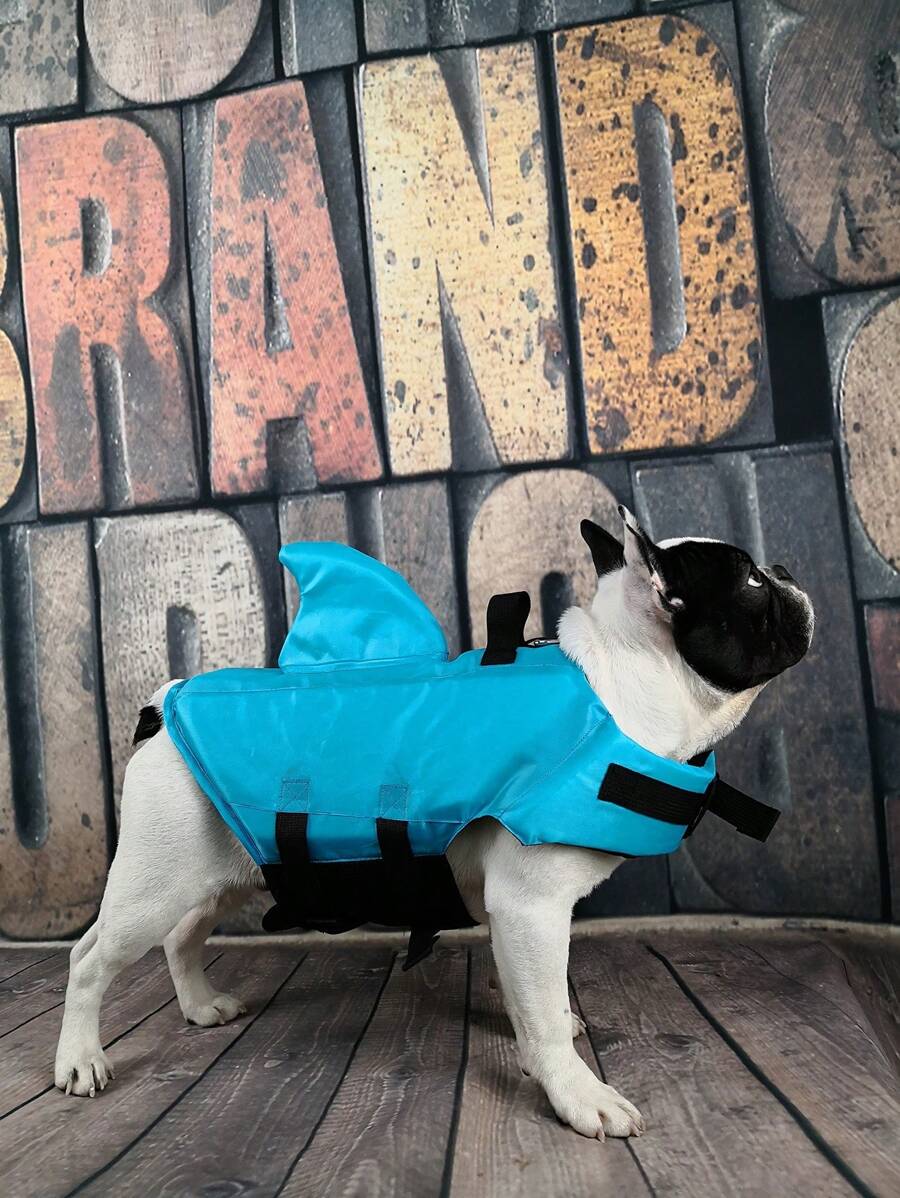 Pet Shark Fin Life Jacket Swimming Suit | SHEIN USA