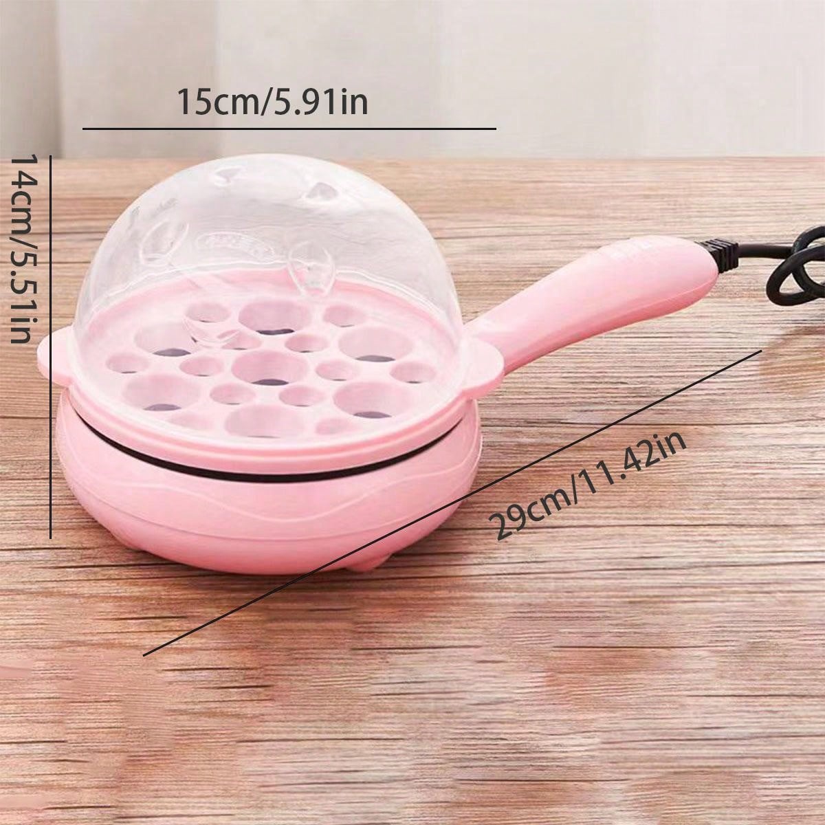 2pcs Breakfast Egg Cooker Automatic Power-Off Double Layer Mini ...