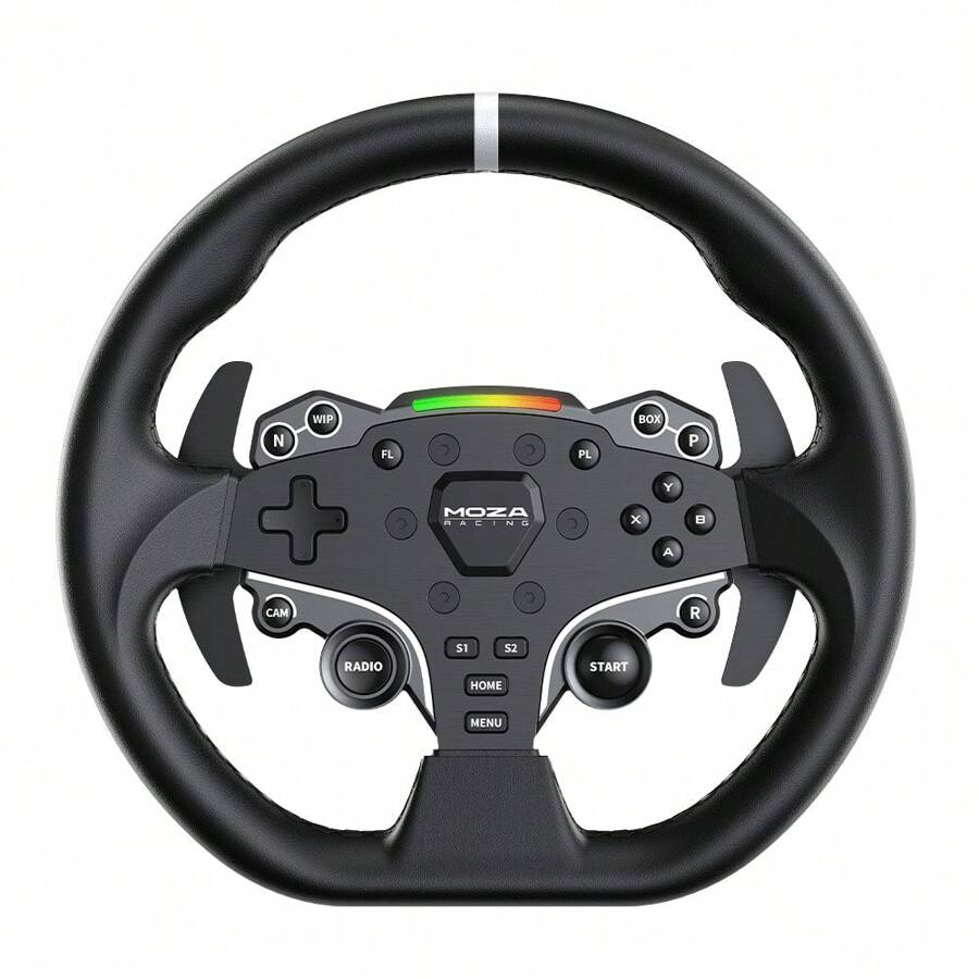 MOZA R5 Force Feedback Gaming Wheel & Pedal Bundle For Racing Simulator ...