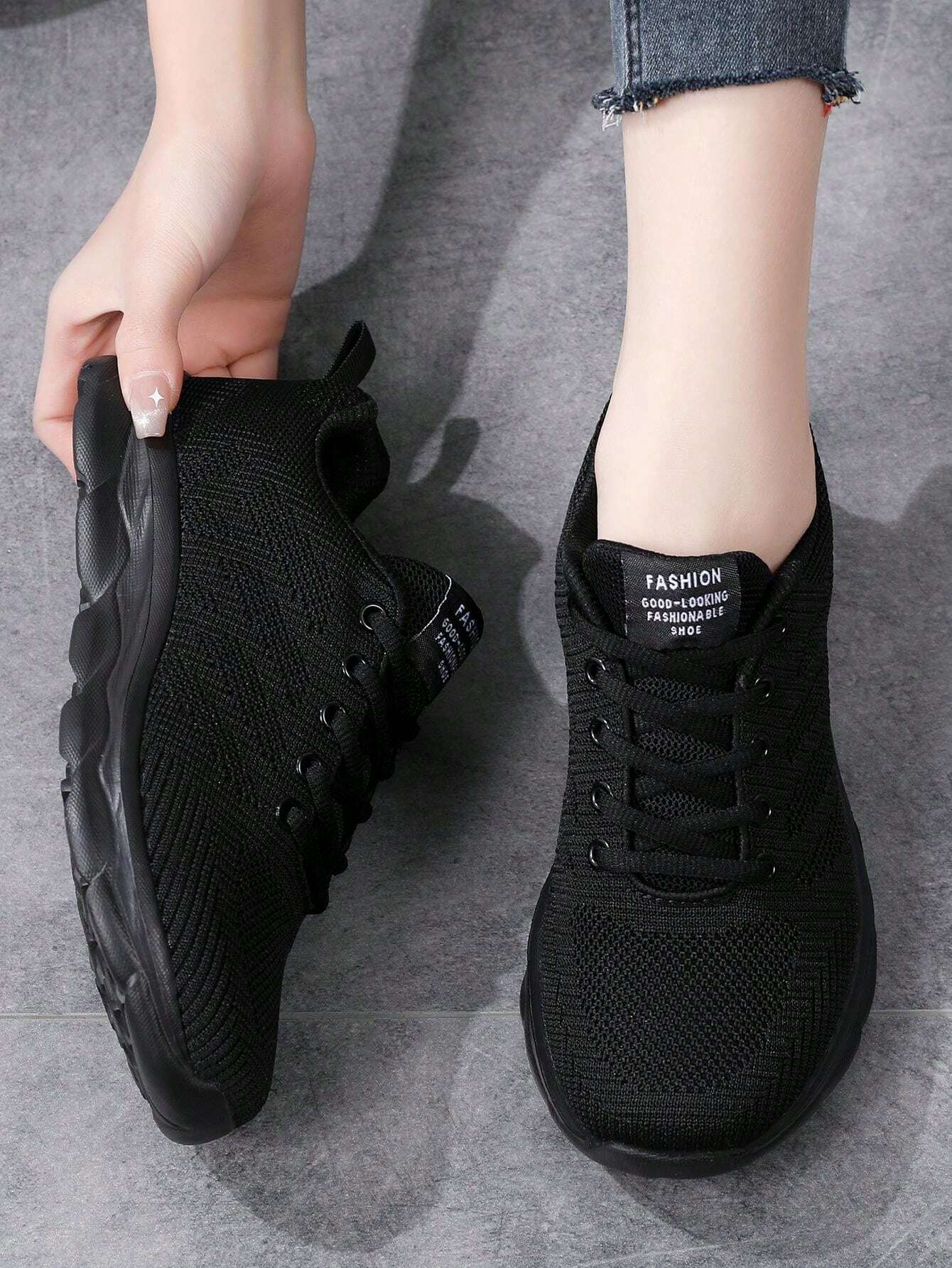 Spring/Summer New Breathable Mesh Women Lightweight Soft Bottom Sports ...