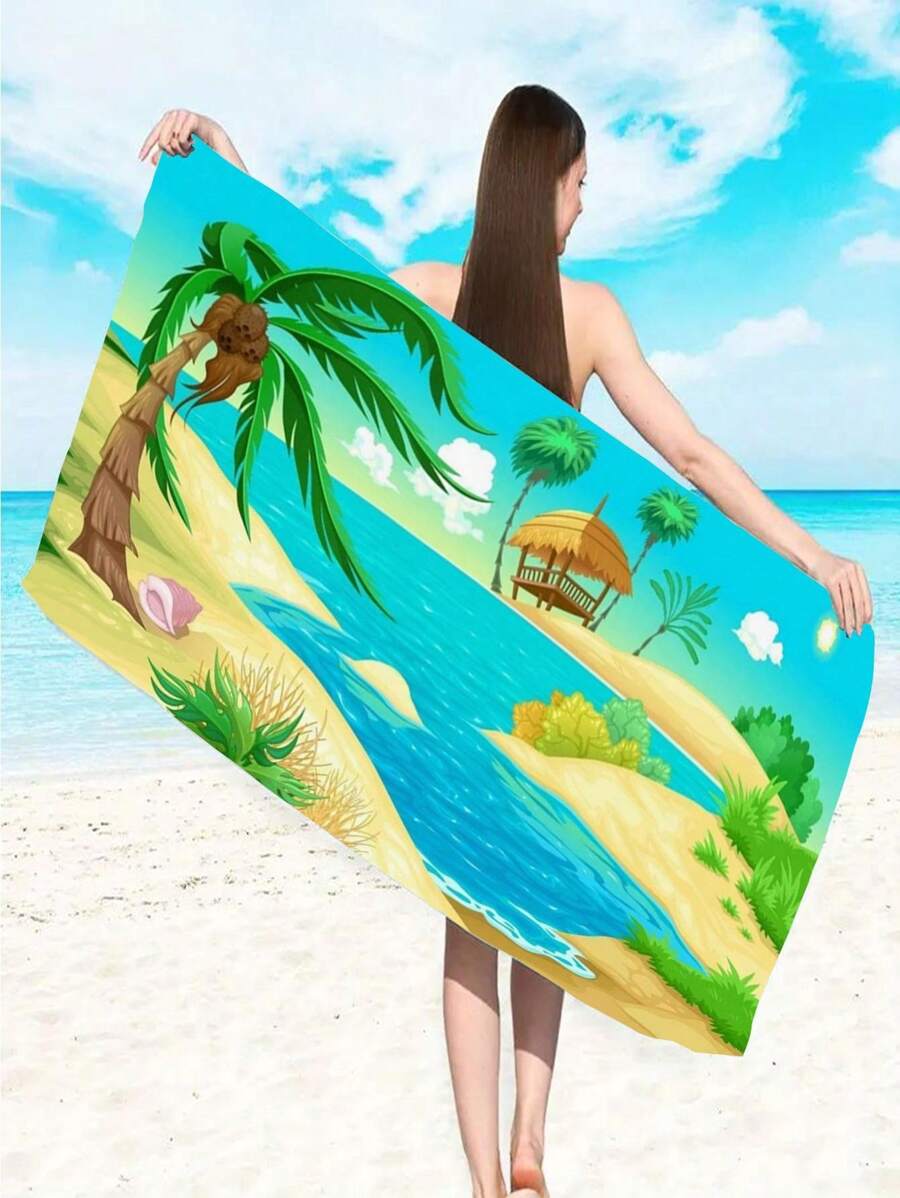 Extra Large Beach Towel For Seaside Vacation, Swimming And Sun ...