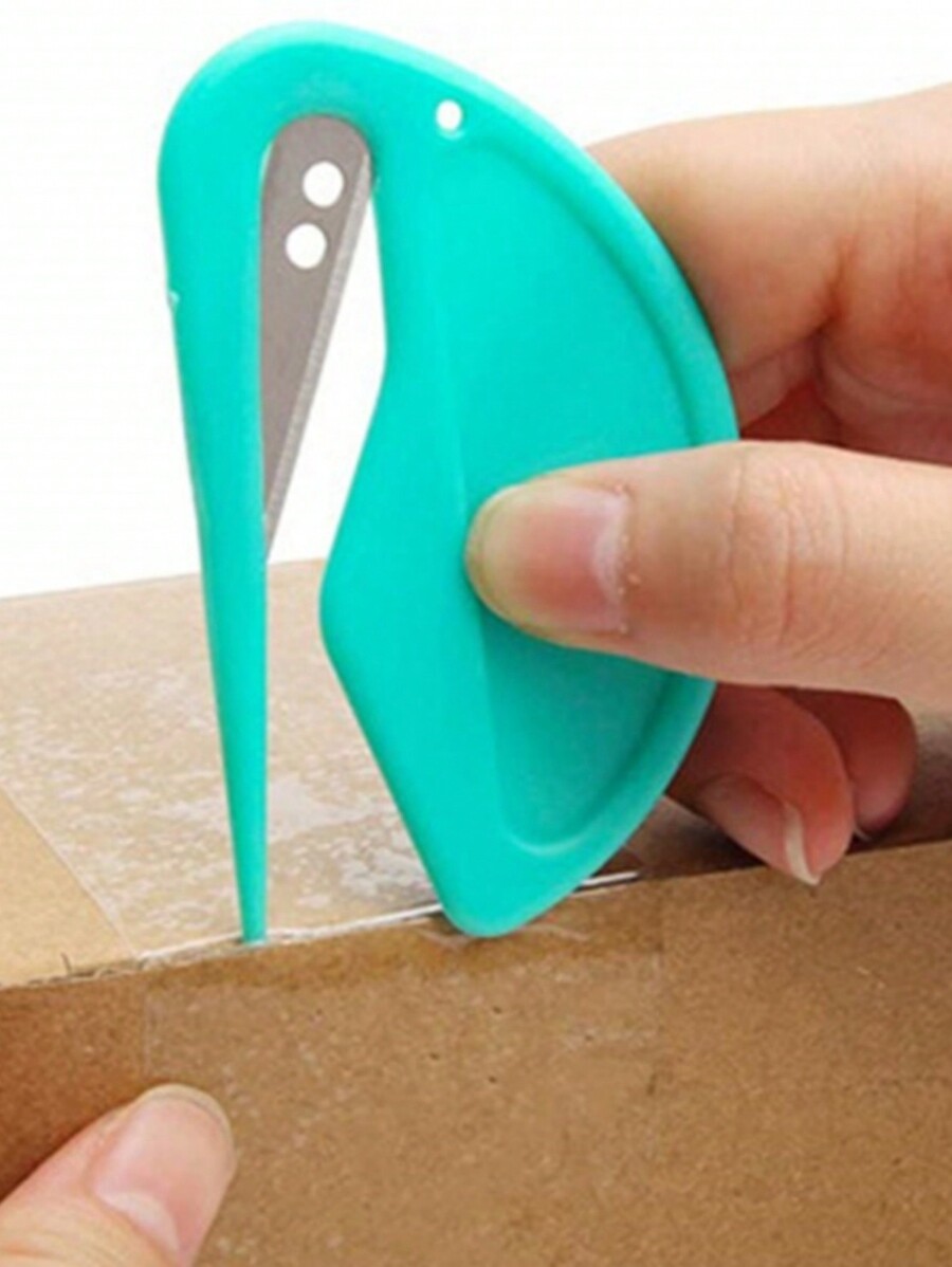 1pc Plastic Utility Knife For Opening Packages, Cutting Paper ...