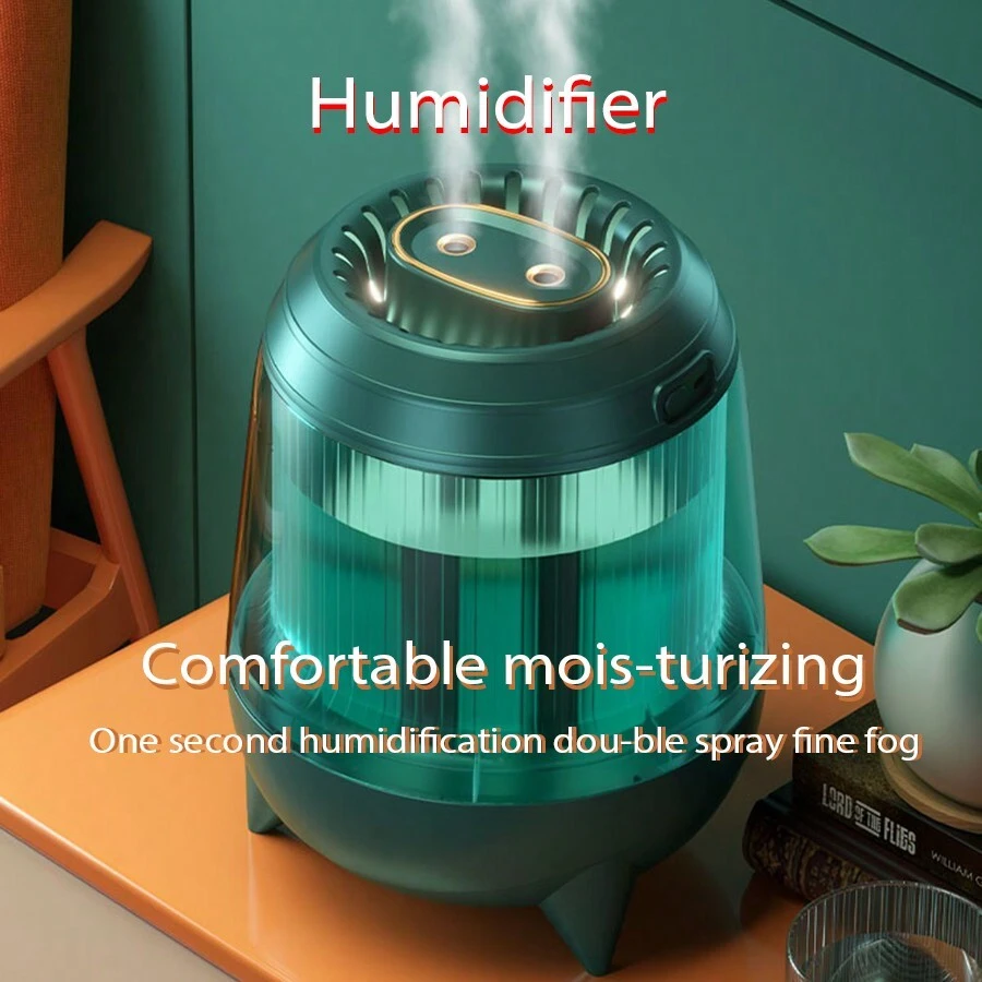 One Mint-Green Manbo-Colored Humidifier With Unique Water Injection ...