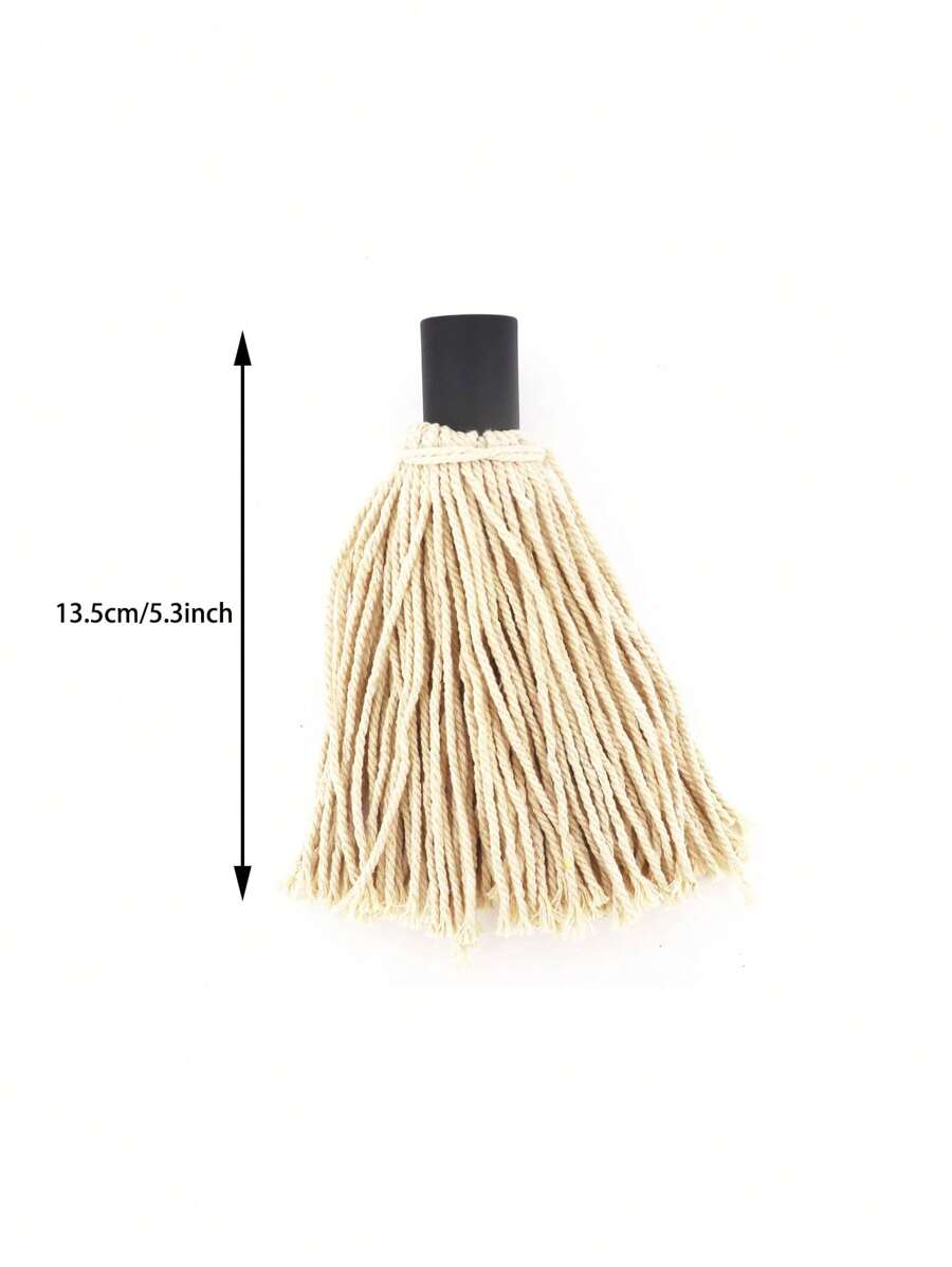 1pc BBQ Basting Mop With Replacement Head Grill Basting Mop Wooden Long ...