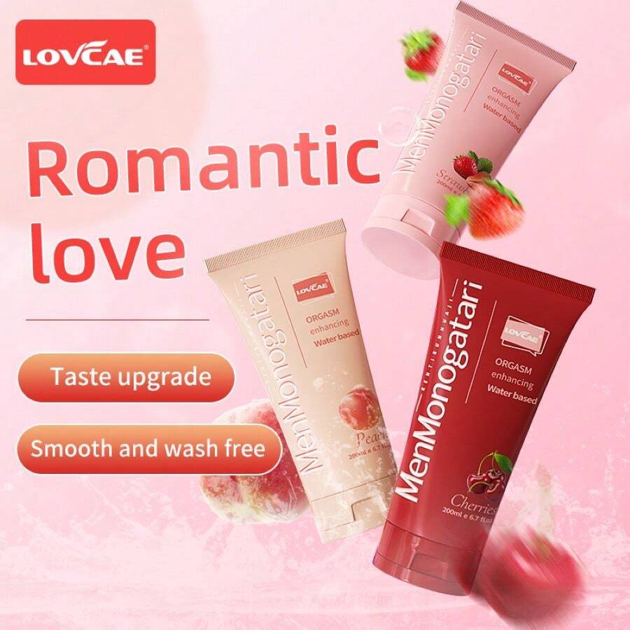 Fruit Flavored Oil Human Lubricant Sexual Products For Couples Private Oral Sex Fluid That 