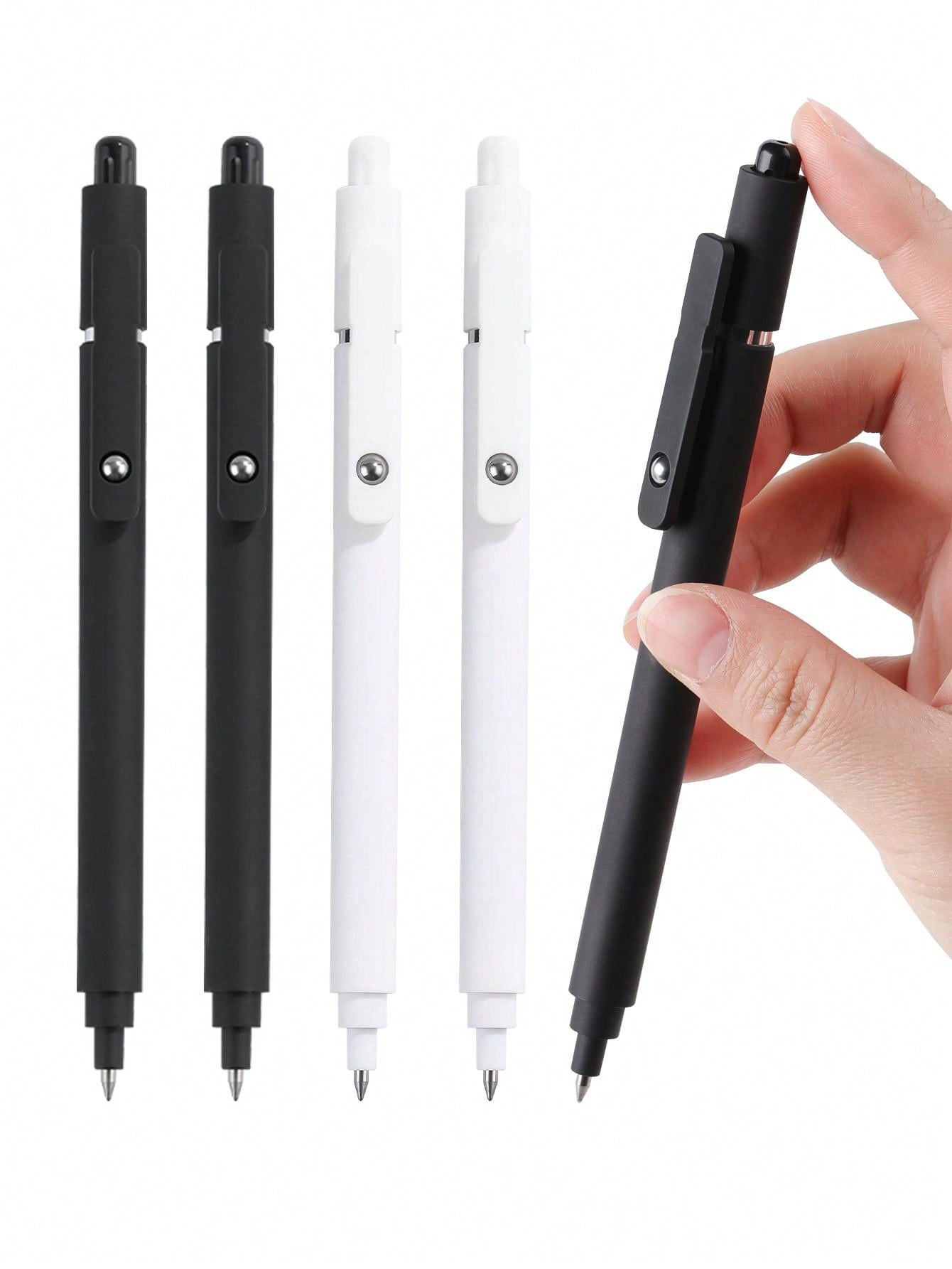3pcs/Set Push Button Neutral Pen, Rollerball Pen, Signature Pen ...