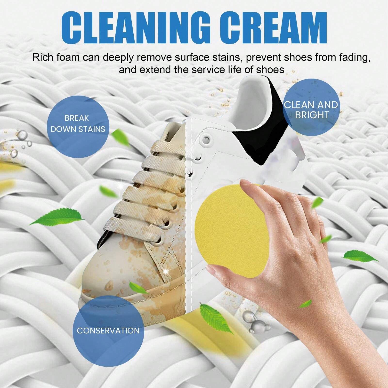 Multi-Functional White Shoe Cleaner For Sneakers And Sports Shoes ...