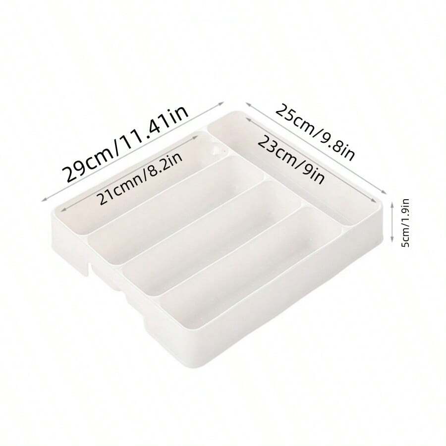1pc Kitchen Cabinet Chopsticks Flatware Storage Box, Knife/Fork/Spoon ...