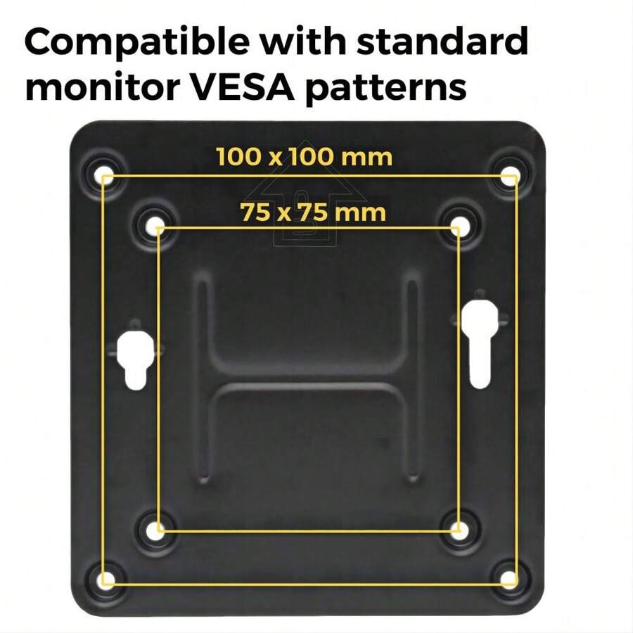 Vesa Mount Bracket For Intel Nuc 7th Generation Mini Pc With Display ...