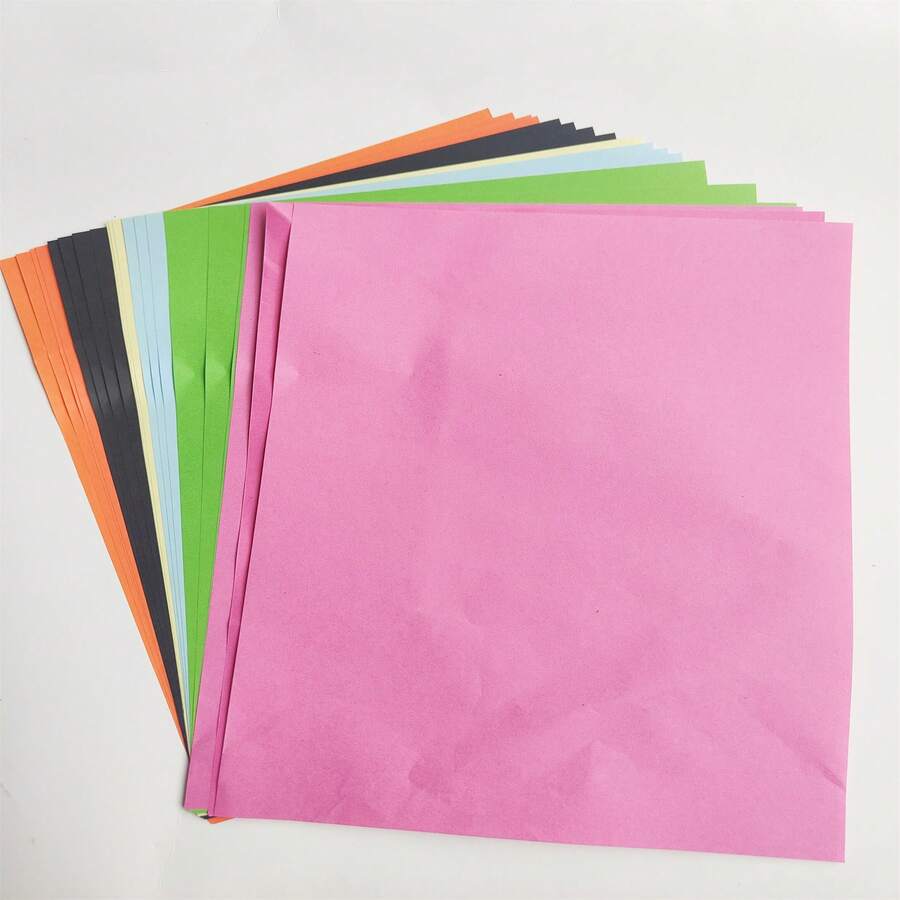 20pcs 70g Colorful Cut A4 Paper Set, A4 Hard Cardboard For Drawing ...