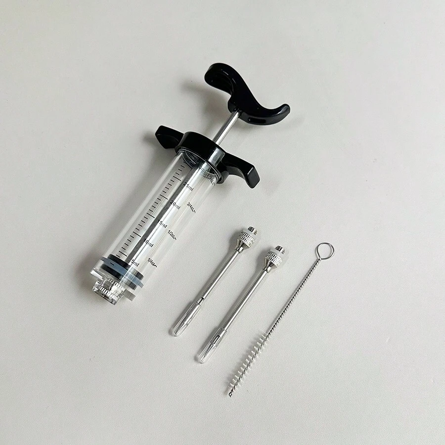 Kitchen Seasoning Injector Turkey Needle Marinade Injector Barbecue ...