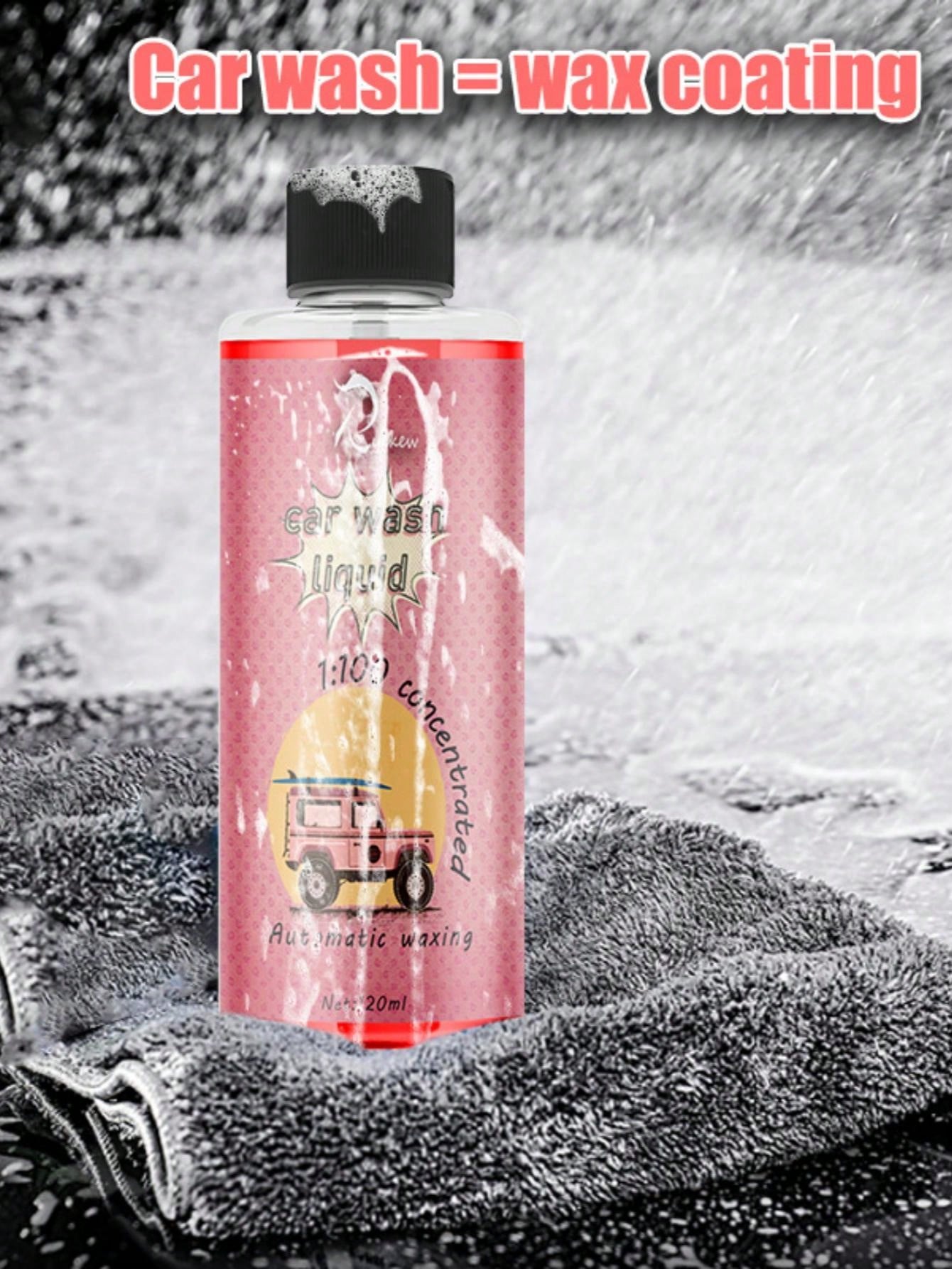 Car Wash Water Wax High Concentrated Foam Car Wash Liquid Paint ...