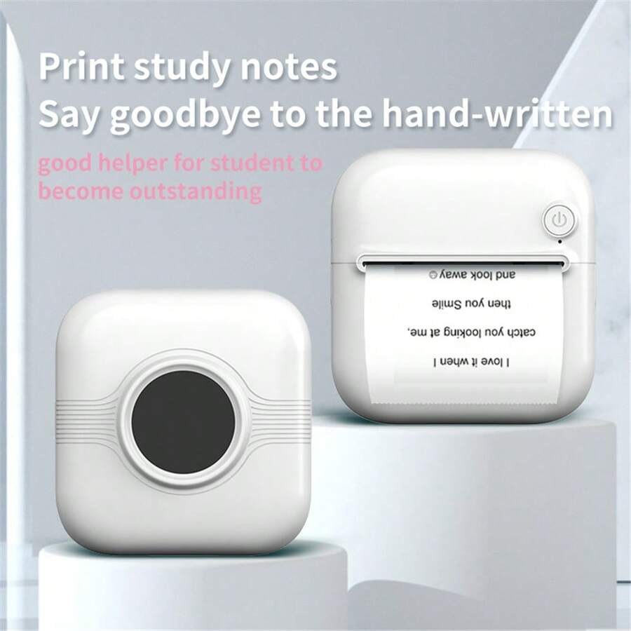 Mini Portable Printer, Inkless Printing Of Photos, Sketches, OCR Text ...