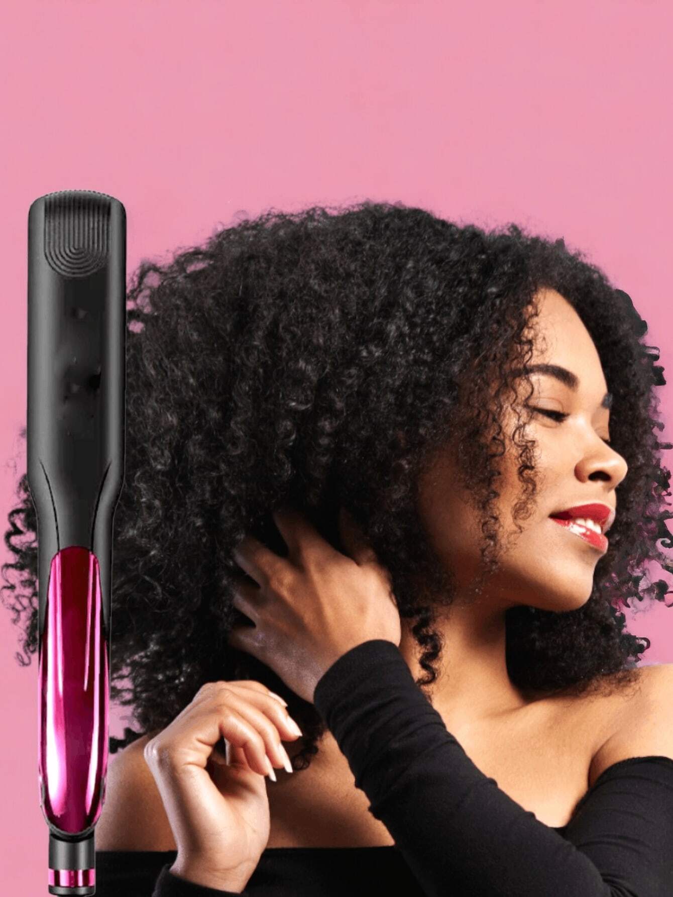 WAFLERA PARA CABELLO HT-12960 alisador de pelo profesional para mujer ...