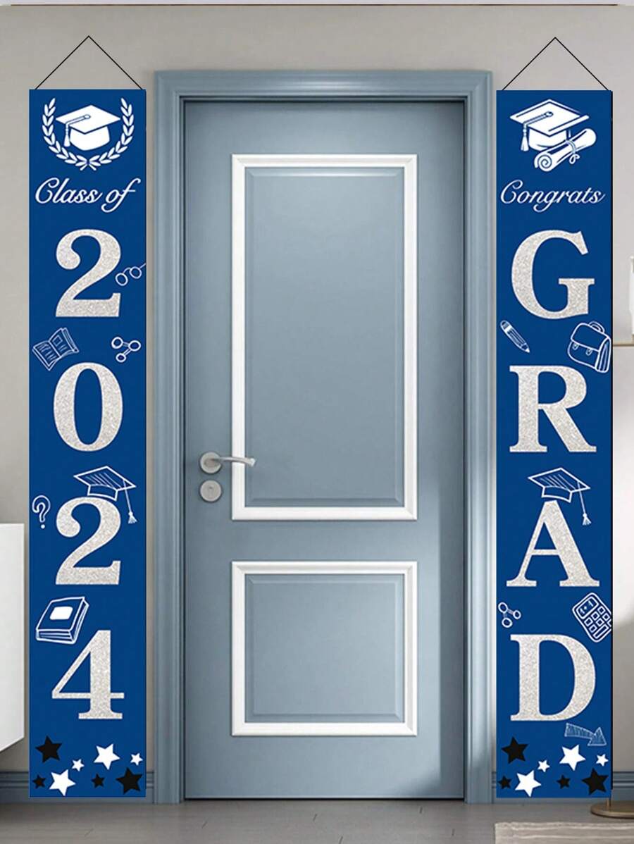 2024 Graduation Decorations Class Of 2024, Congrats Grad Porch Sign ...
