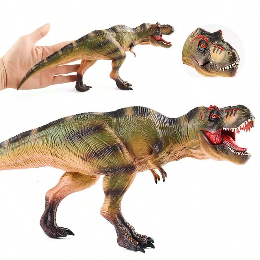 1pc Realistic Jurassic Dinosaur Toy Tyrannosaurus Rex Model Solid ... 1pc Realistic Jurassic Dinosaur Toy Tyrannosaurus Rex Model Solid ...