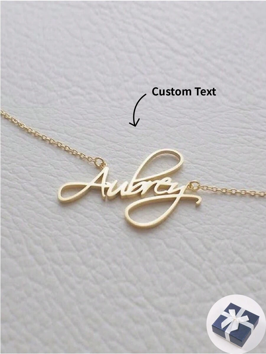 Customized Name Necklace, Couple Anniversary, Mother's Day Gifts ...