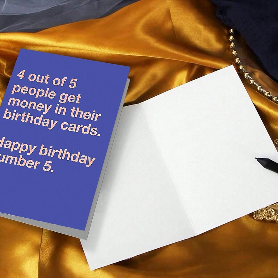 Funny Birthday Cards For Men - "4 Out Of 5" - Rude Birthday Gifts For ...