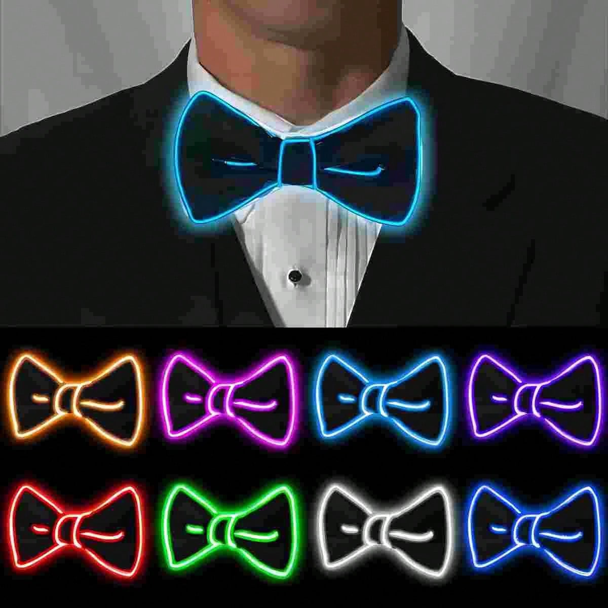 LED Light Up Necktie For Nightclub, Bar, And Party Events, Glow In The ...