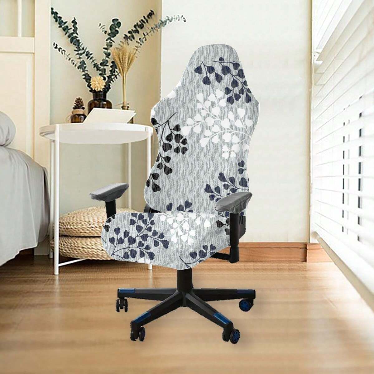 2pcs Gaming Chair Cover Office Chair Cover Printed Armchair Cover ...
