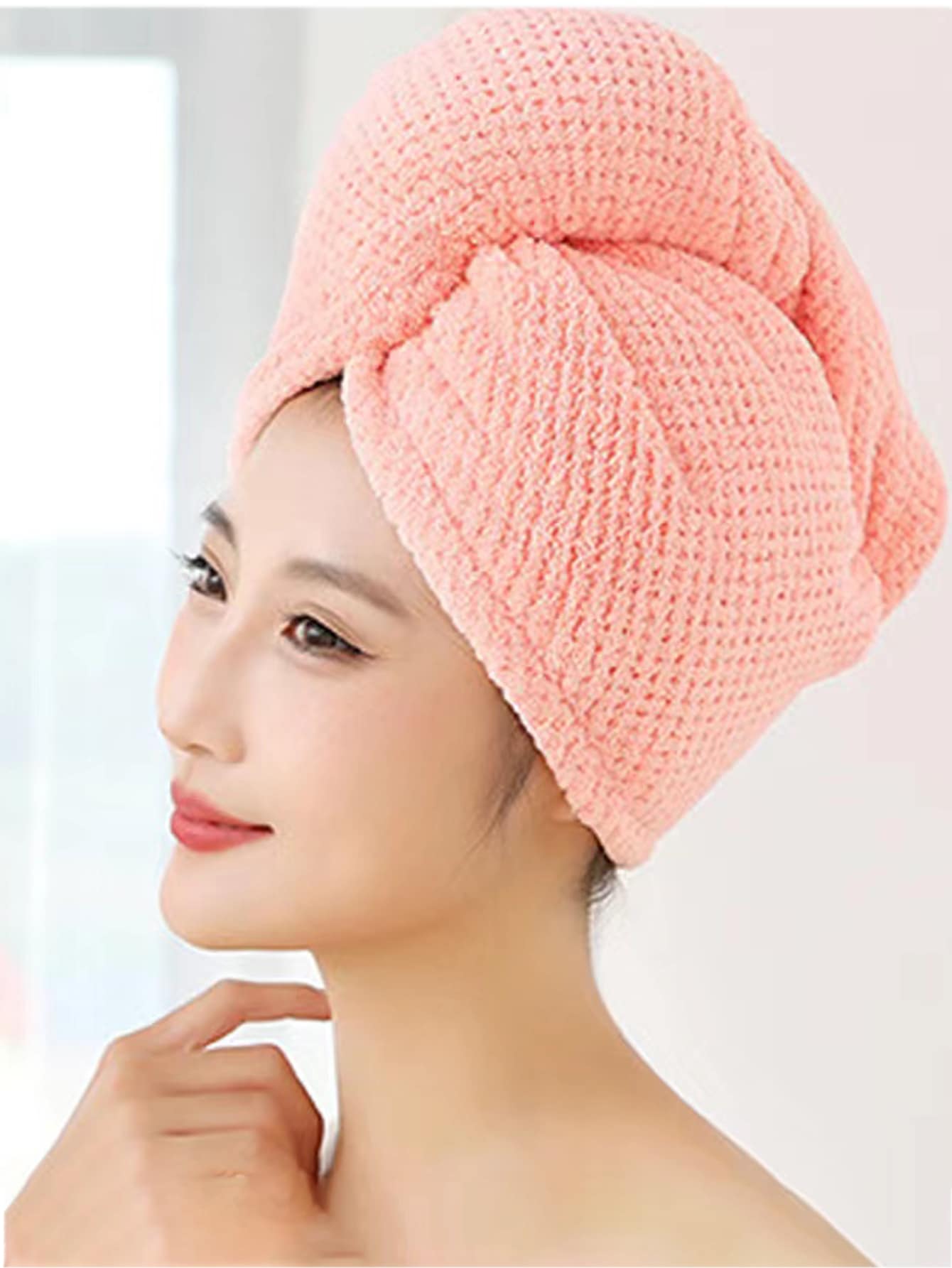 1pc Autumn And Winter New Women's Coral Velvet Can Wear Bath Towel Plus ...