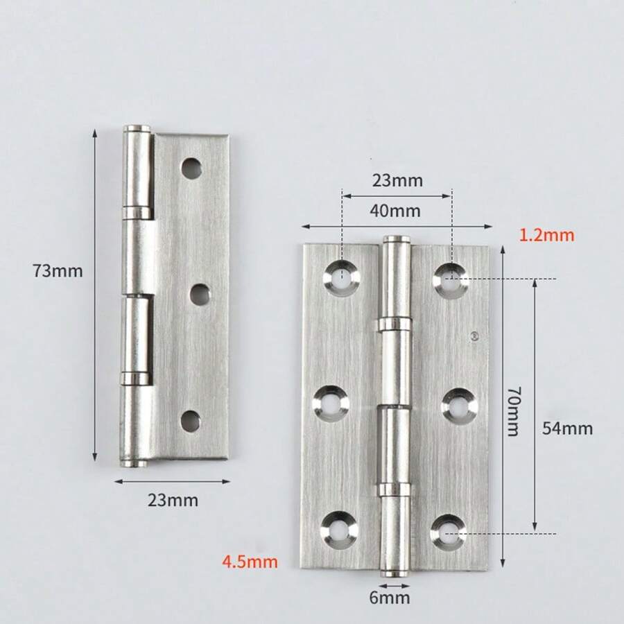 Stainless Steel Hinge With Bearing And Brushed Surface, Furniture ...