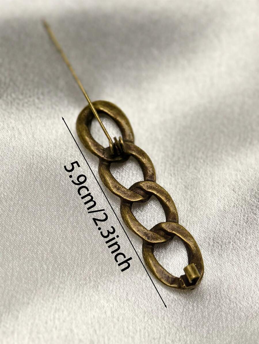 1pc High-End Metal Garment Fastening Pin For Women - Stylish Clothing ...