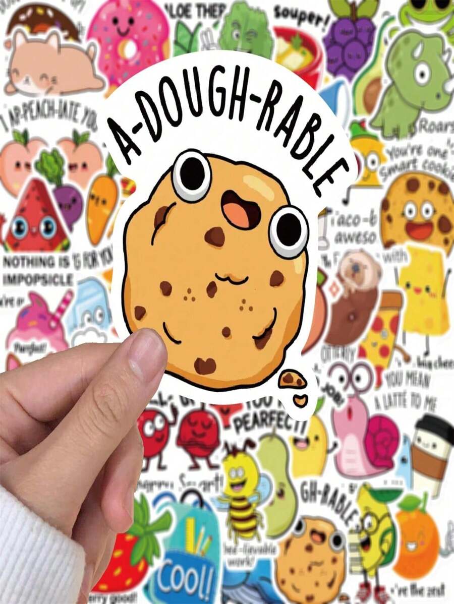 50 Sheets Reusable Cartoon Animal Reward Stickers - Encouraging ...