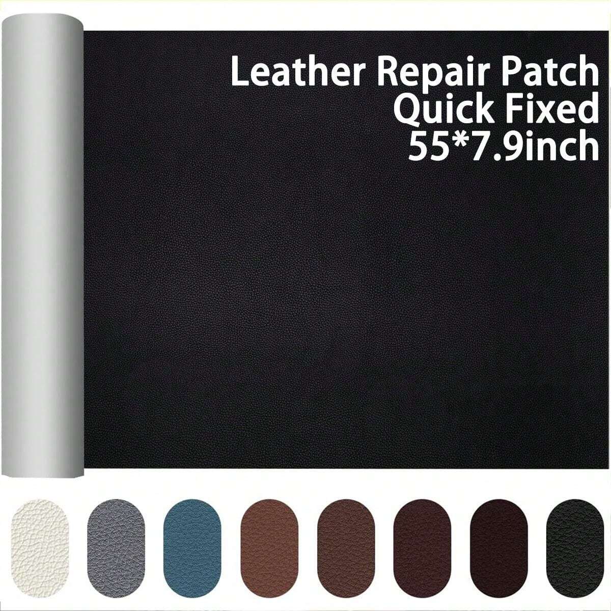 Leather Repair Patch Tape 55*7.9inch, Durable Self Adhesive Leather And ...
