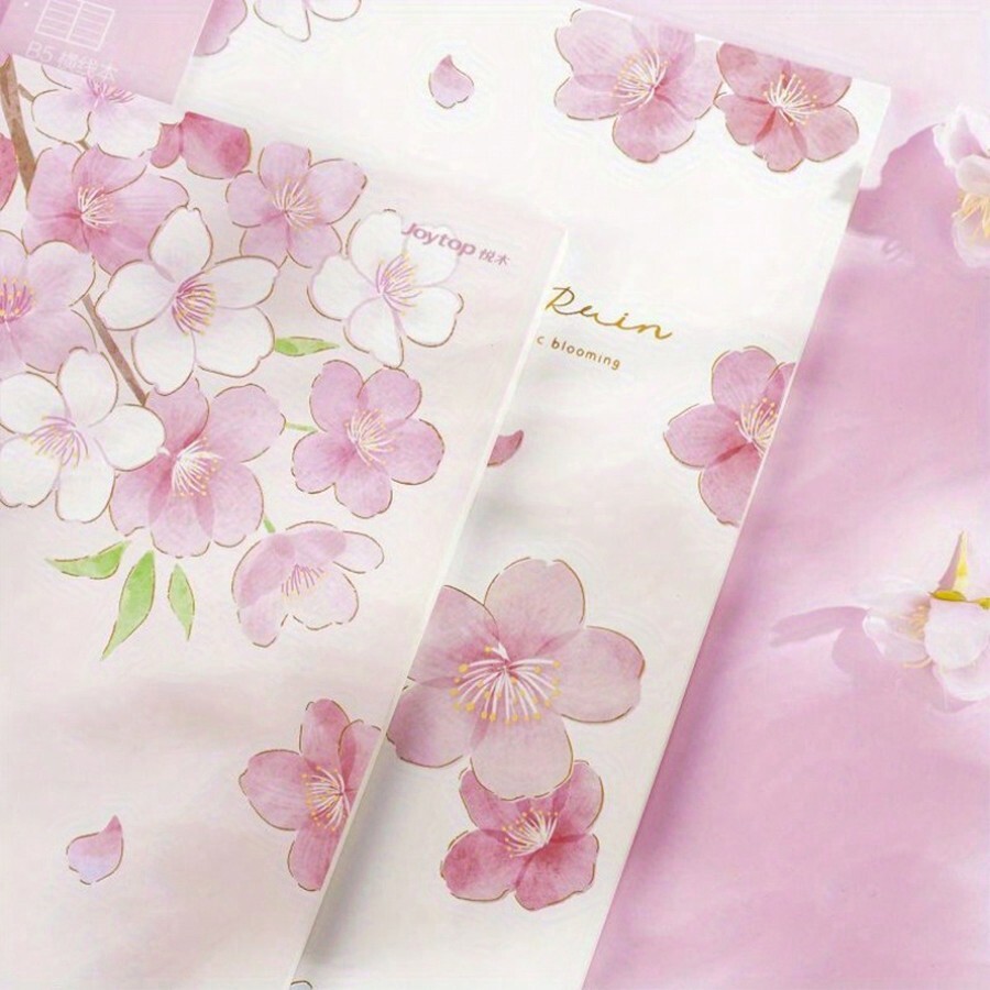 One Cloud Cherry Blossom - Wireless Bound Notebook B5 High Value Girl ...