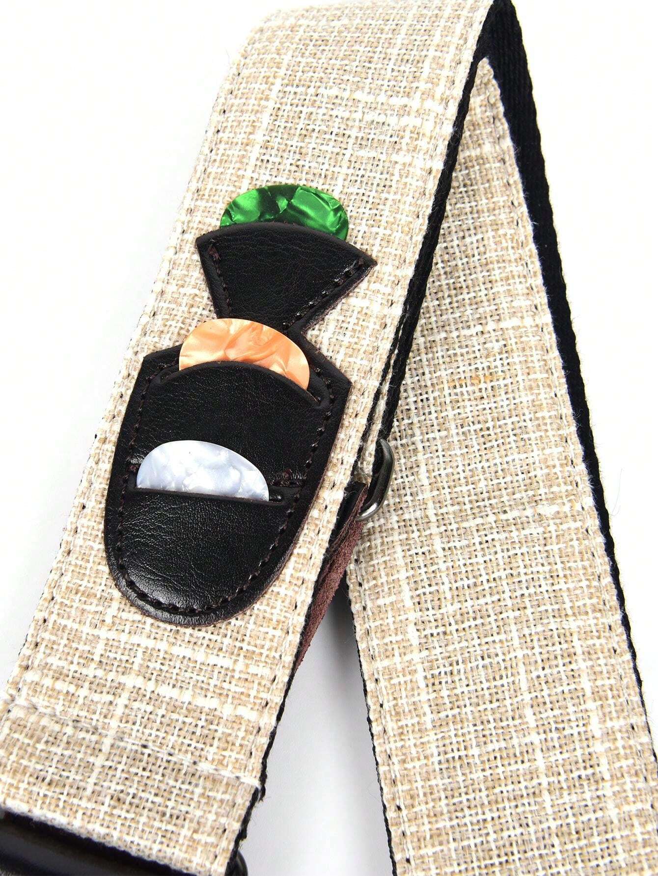 Starway Folk Guitar Strap, Bass & Electric Guitar Strap With Three ...