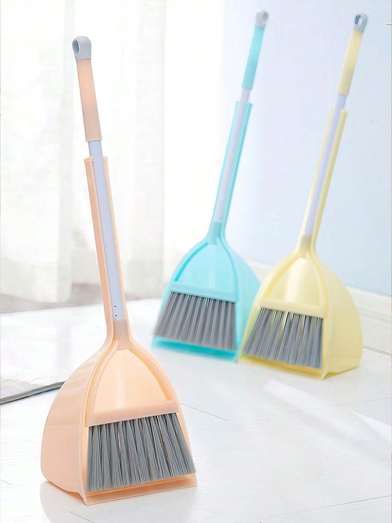 Mini Broom And Dustpan Set For Home And Kitchen, Children Sweeping Kit ...