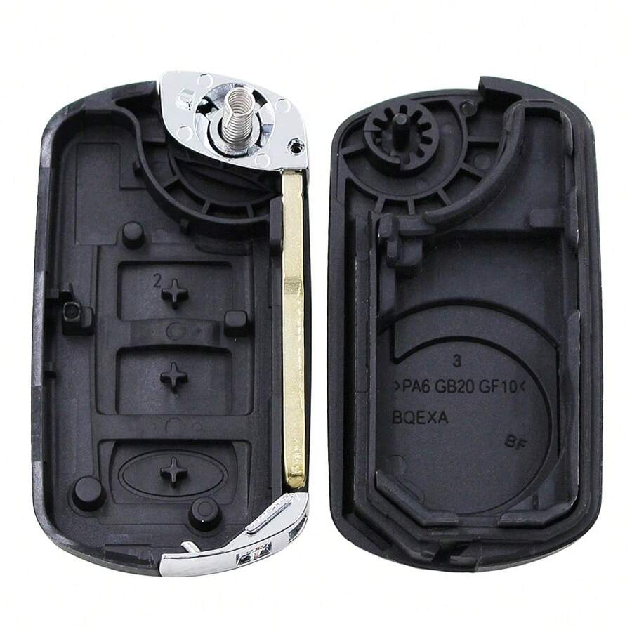 1pc 3 Buttons Remote Flip Car Key Case Styling Shell For LAND ROVER For ...