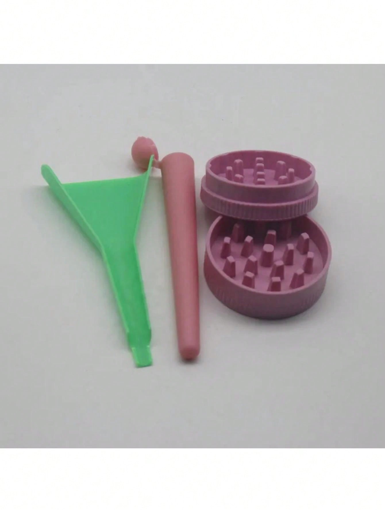 Portable 2 Layers 55mm Grinder Plastic Cone Funnel Loader Cone Tube